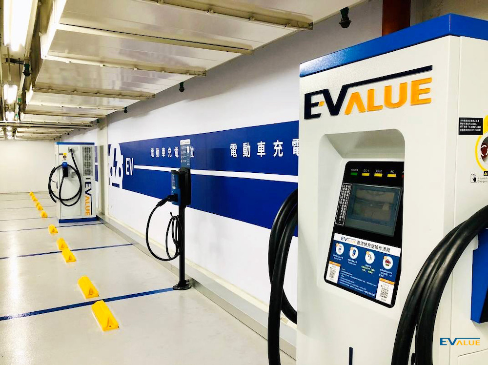 EVALUE聯手台北101跨界啟用充電服務，建置北台灣最大的混和型充電站 | 電車未BattWay-台灣最大電動車資訊平台